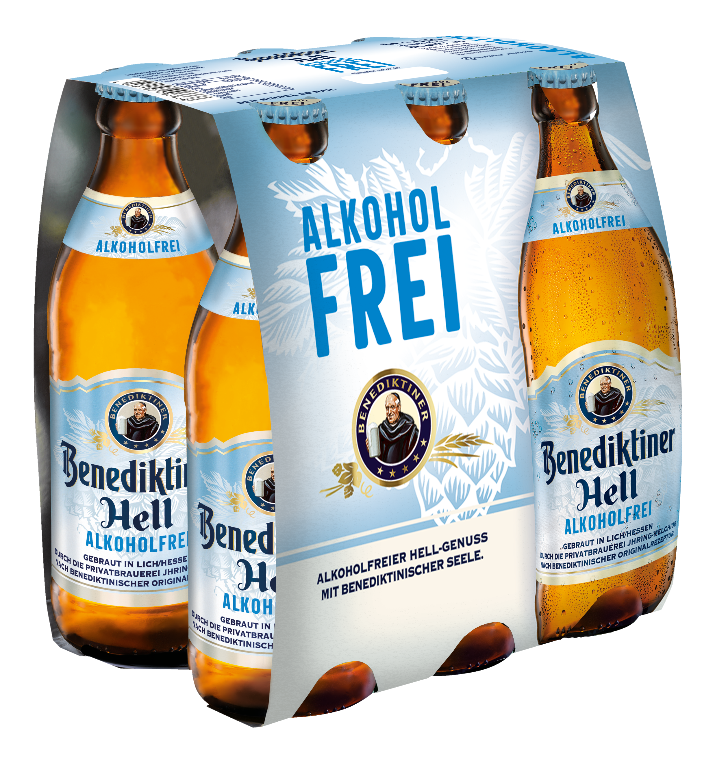 Benediktiner Weissbräu bringt Hell Alkoholfrei auf den Markt